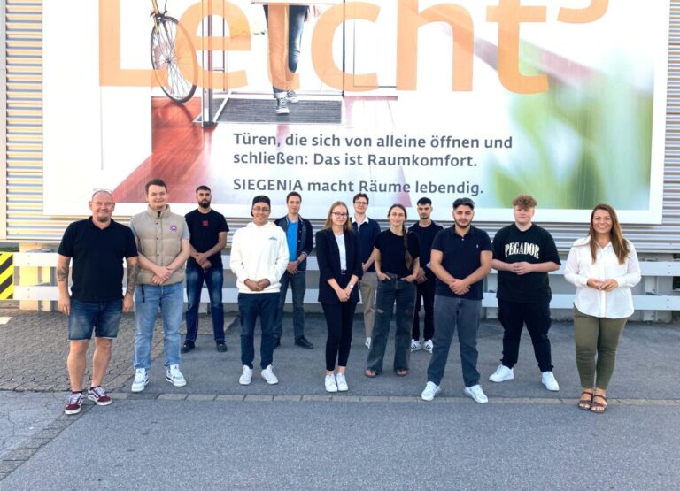 Metallfirma Siegenia in Velbert verdoppelt Azubi-Anzahl