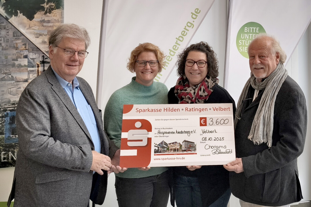 Chorisma übergibt 3.600 Euro an Hospizverein