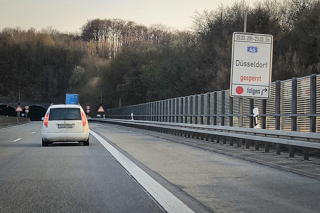 Sperrung A46 Wuppertal Heute